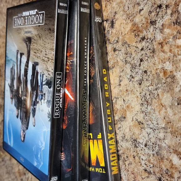 Other | Dvd Bundle Star Wars Mad Max | Poshmark